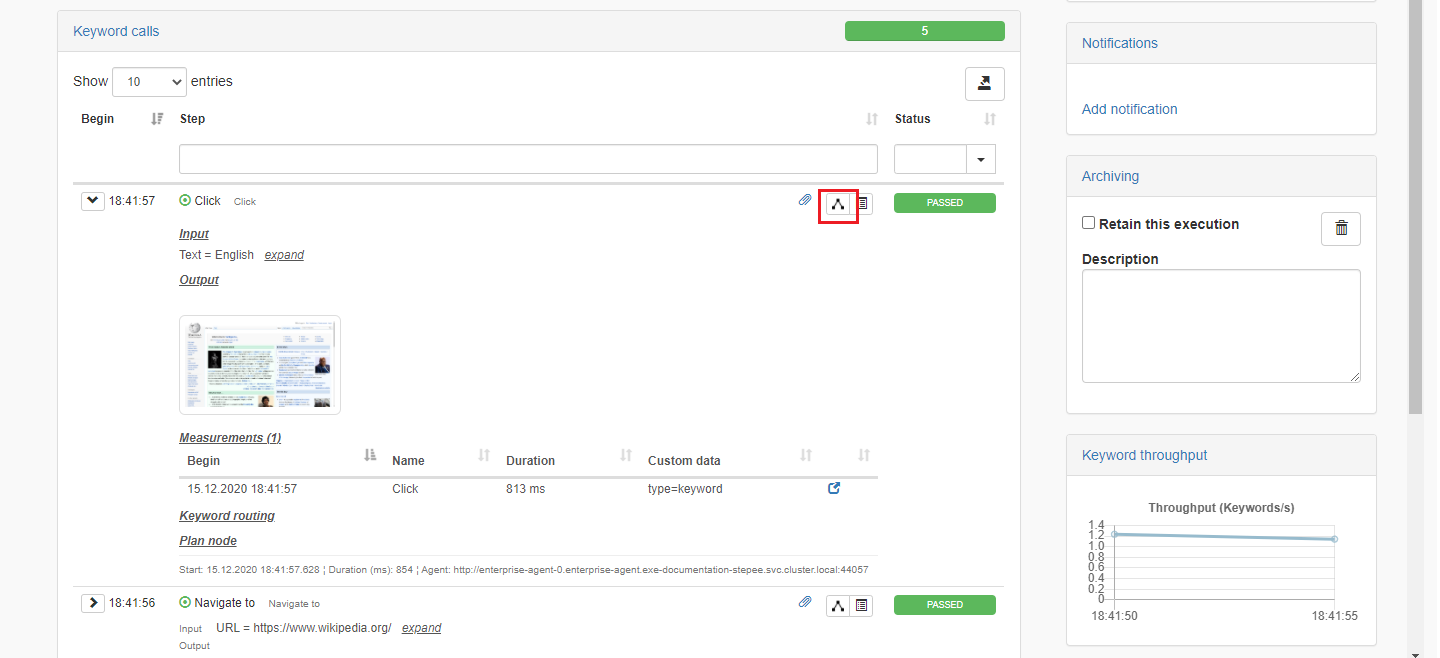 Reporting | Exense Resource Repository