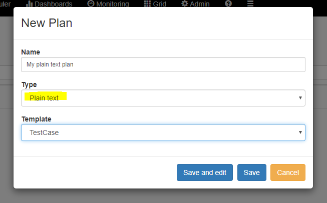 Plain text plans | Exense Resource Repository