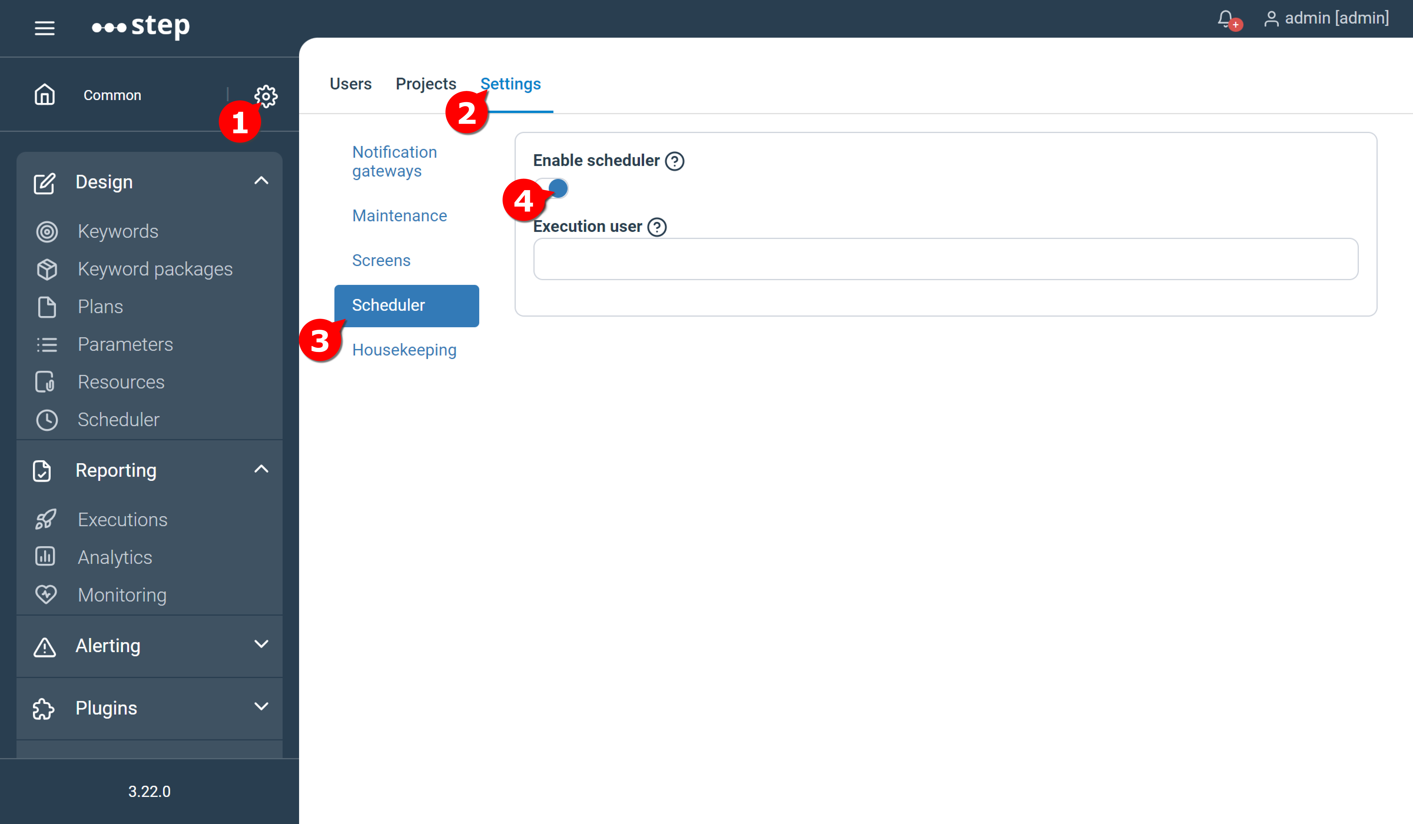 Scheduler | Exense Resource Repository