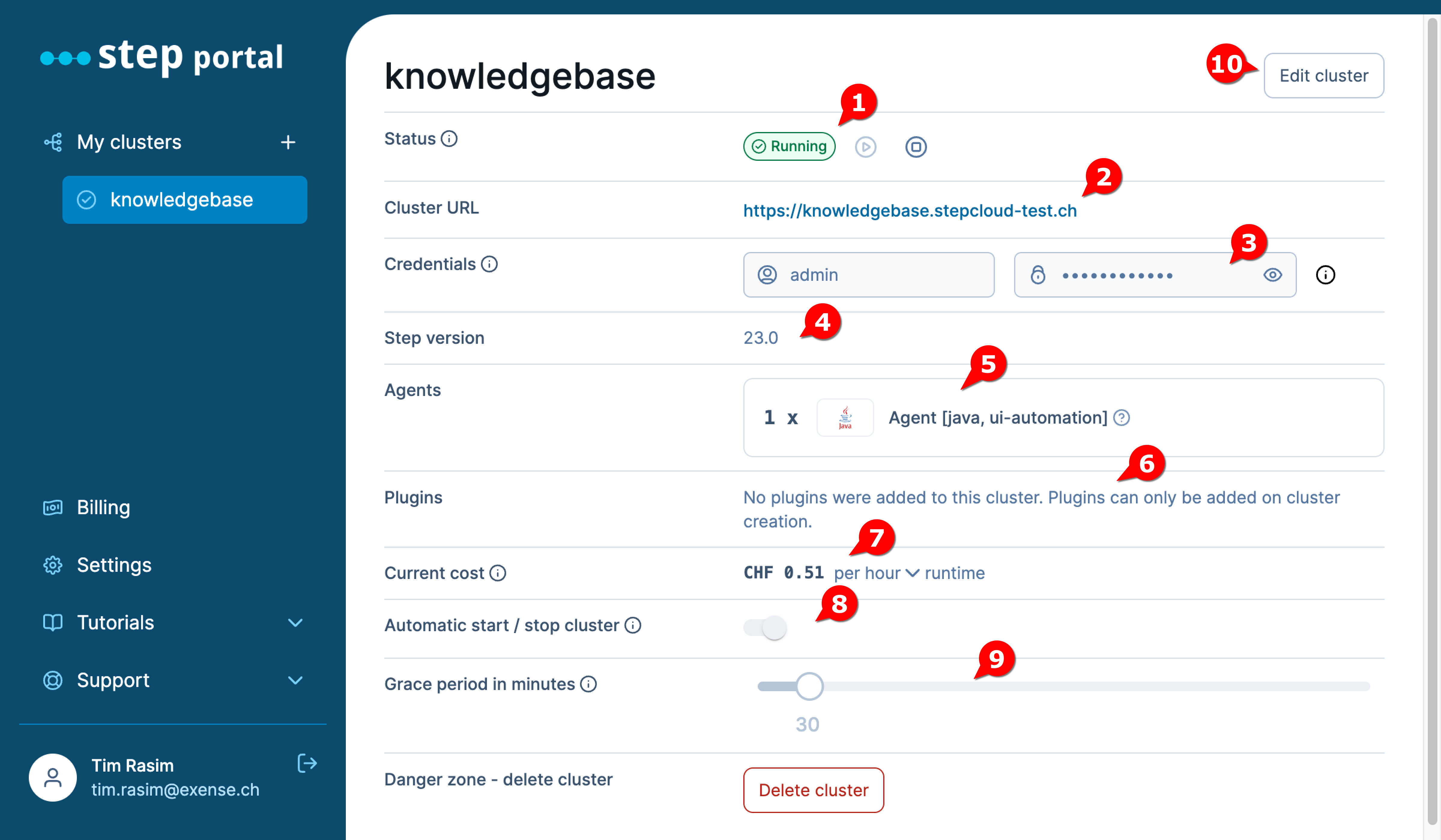 Step Portal | Exense Resource Repository