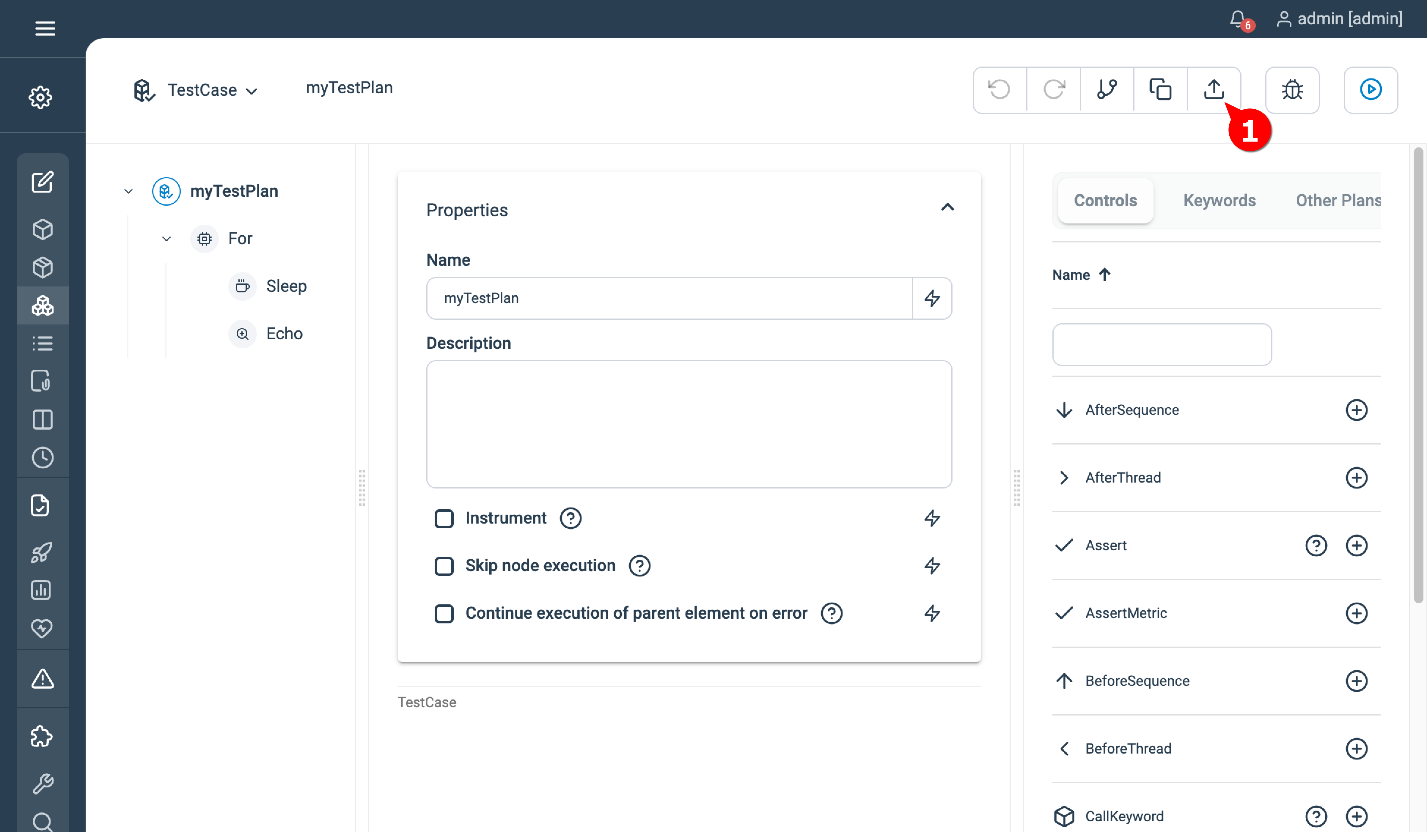 Import/Export entities | Exense Resource Repository