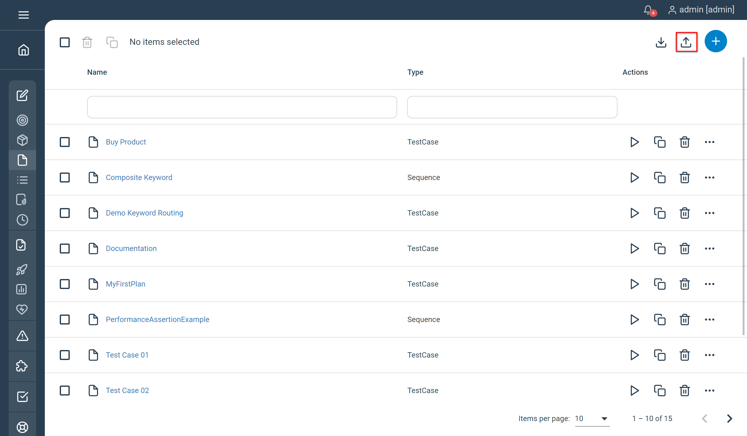 Visual Plan editor | Exense Resource Repository
