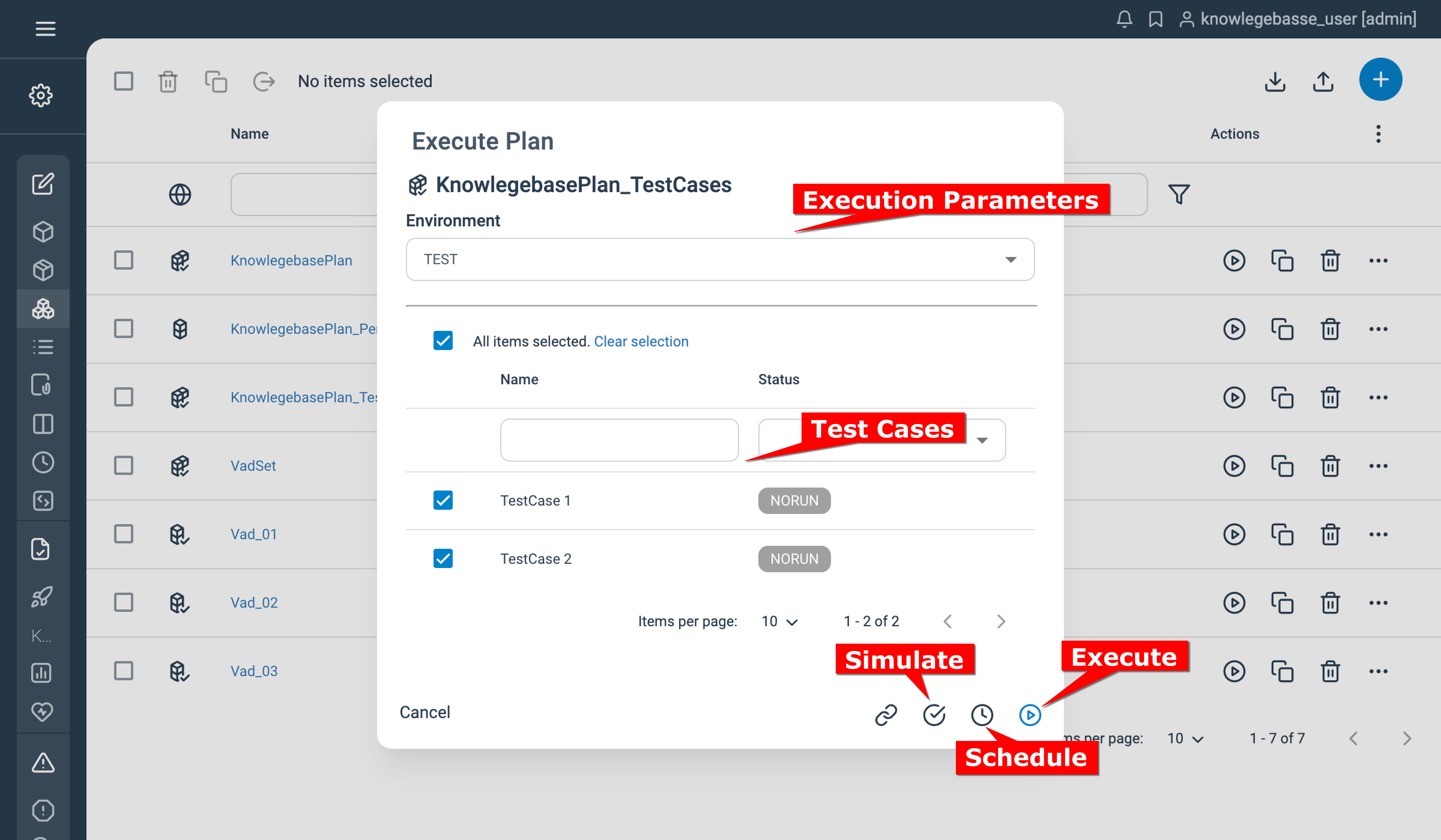 Executions | Exense Resource Repository