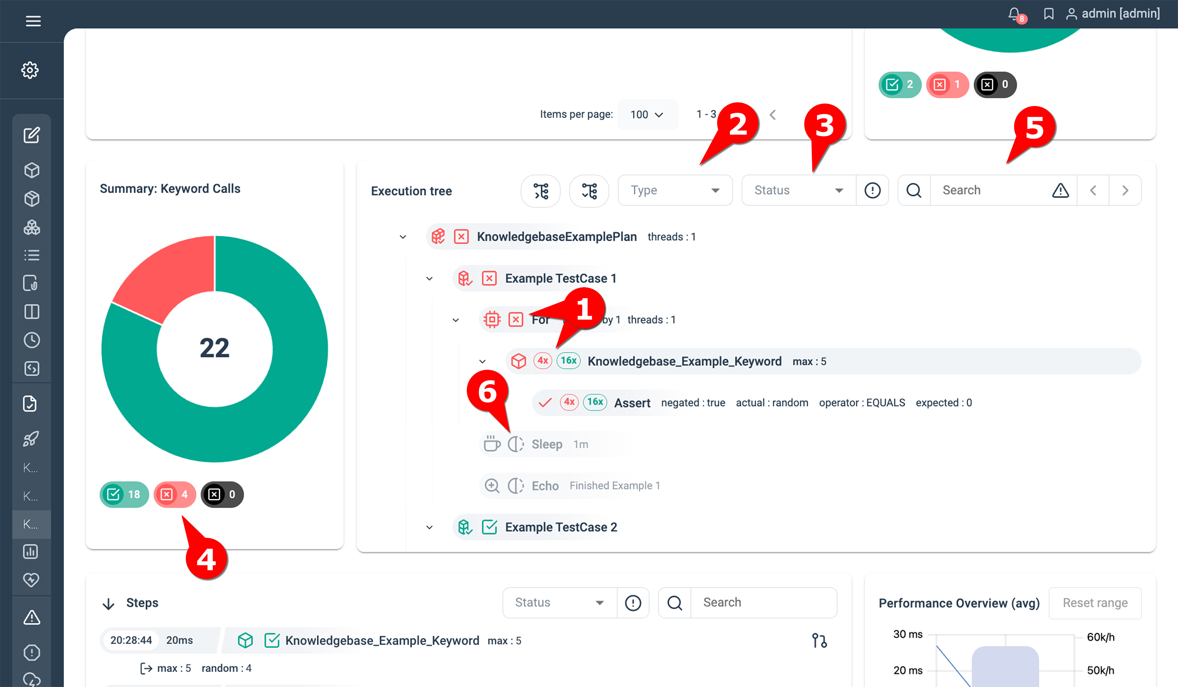 Reporting | Exense Resource Repository