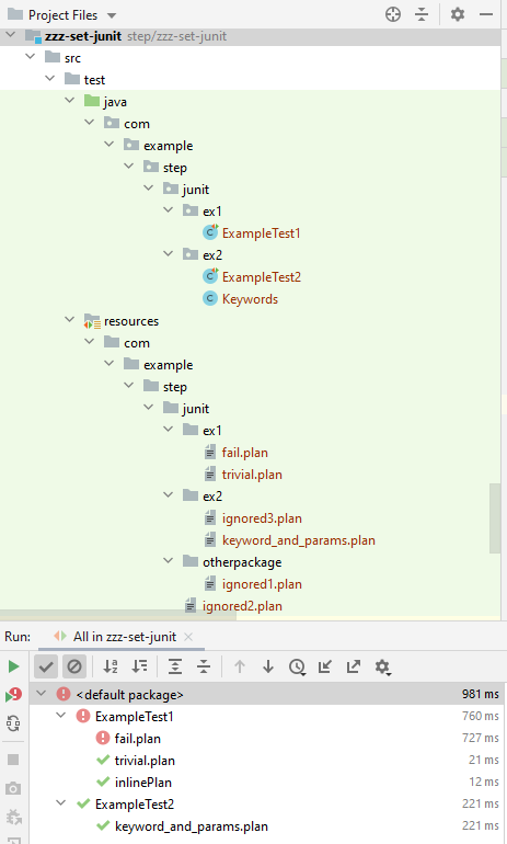 JUnit Plan Runner | Exense Resource Repository