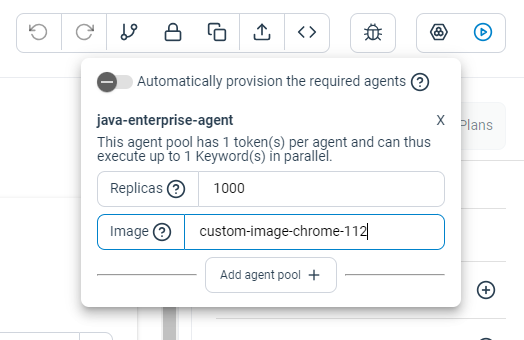 Agent provisioning | Exense Resource Repository