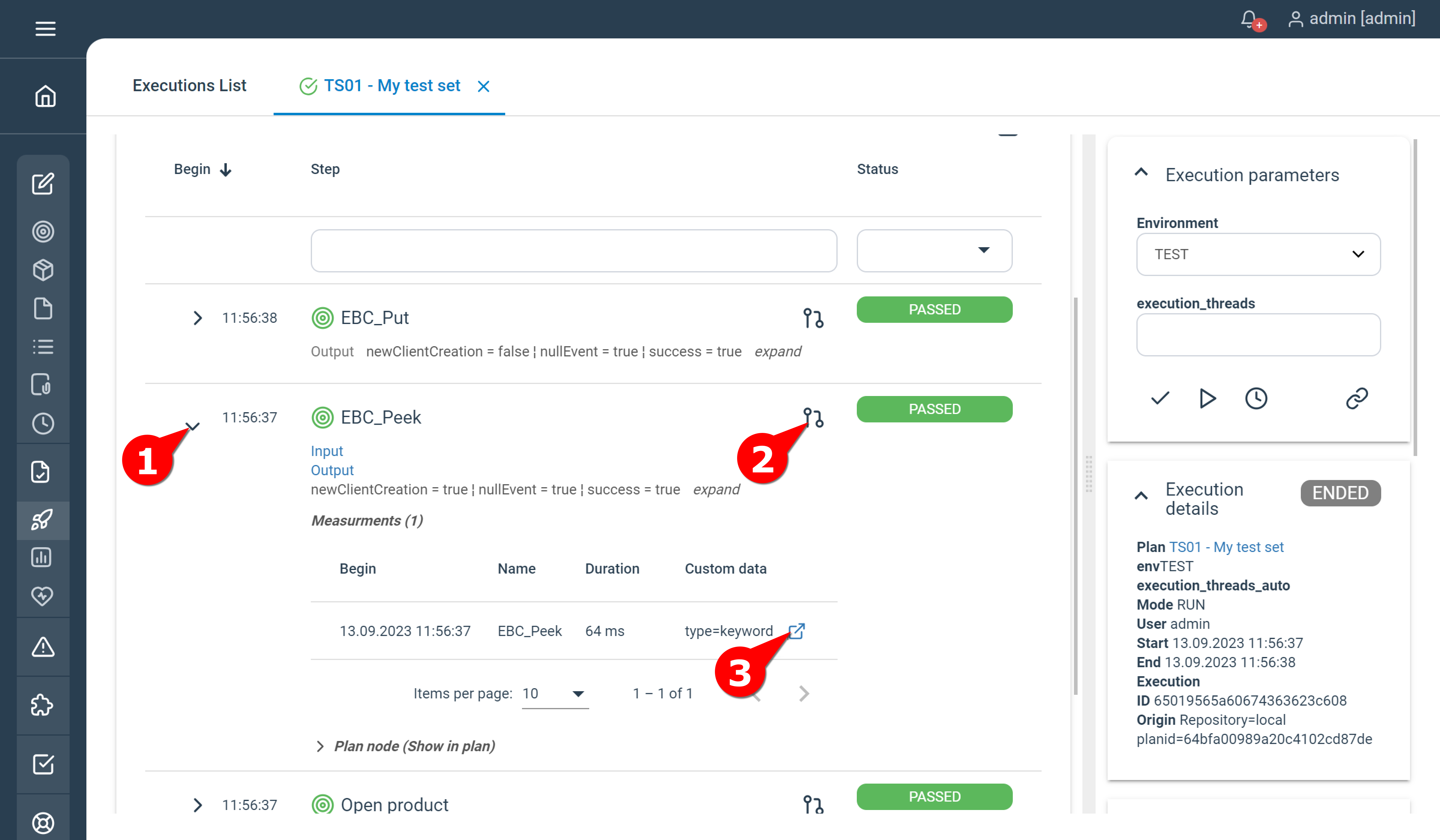 Reporting | Exense Resource Repository