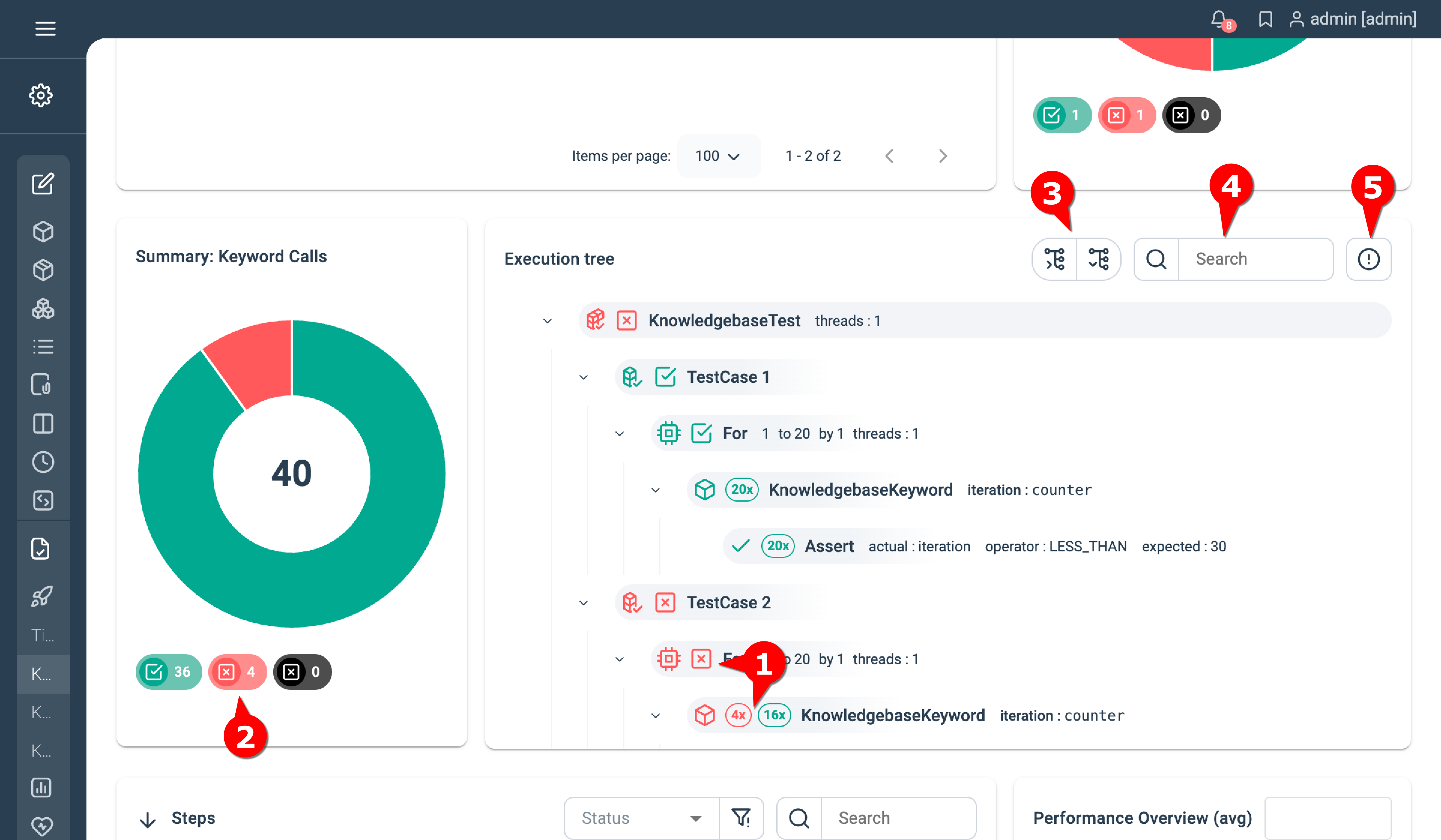 Reporting | Exense Resource Repository