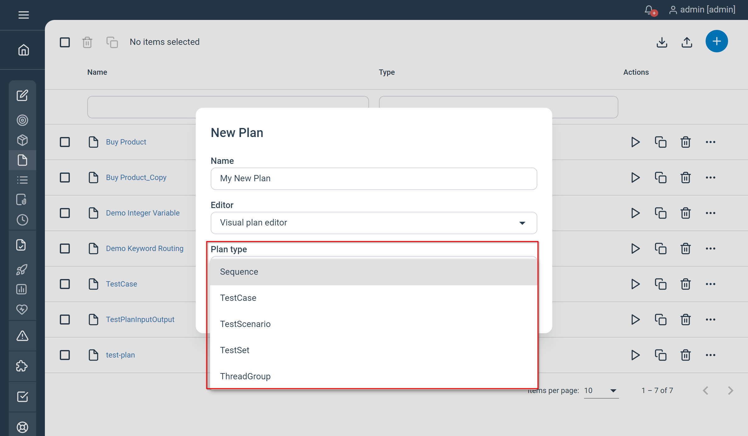 Plans | Exense Resource Repository